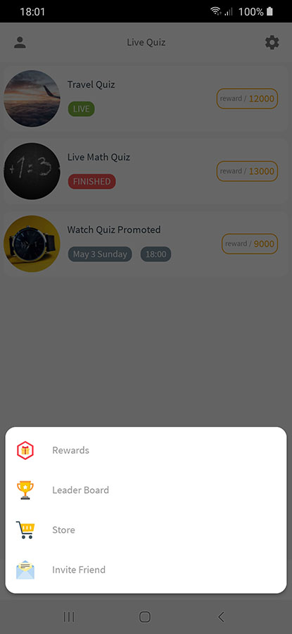 Live Trivia Quiz Game with Firebase and Admin Panel by morningstarcode